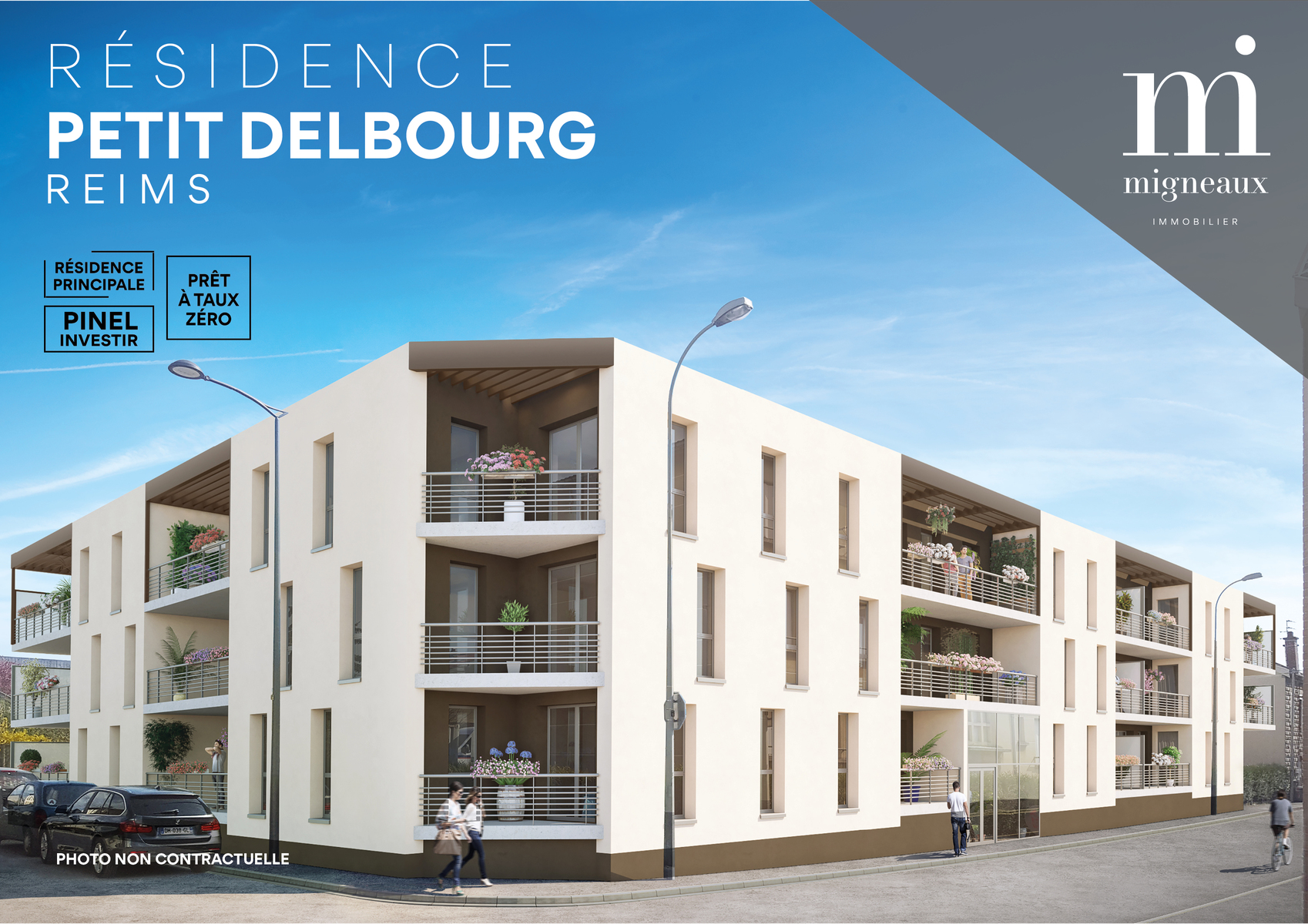 Résidence Petit Delbourg à Reims ! - Greem by Migneaux Immobilier